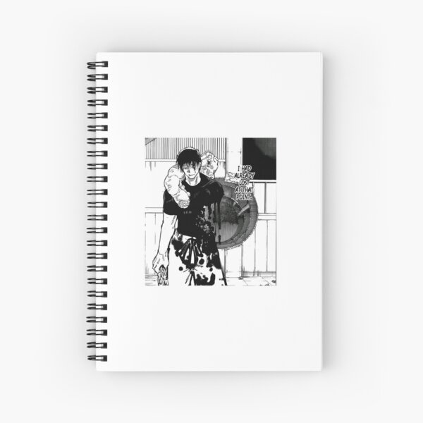 "Jujutsu Kaisen Toji Fushiguro" Spiral Notebook for Sale by evfr ...