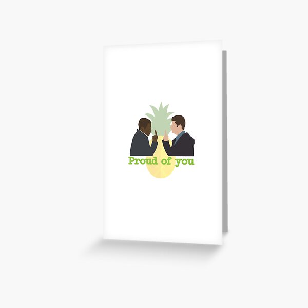 "Psych - Proud of You Simplistic Art" Greeting Card for Sale by ...