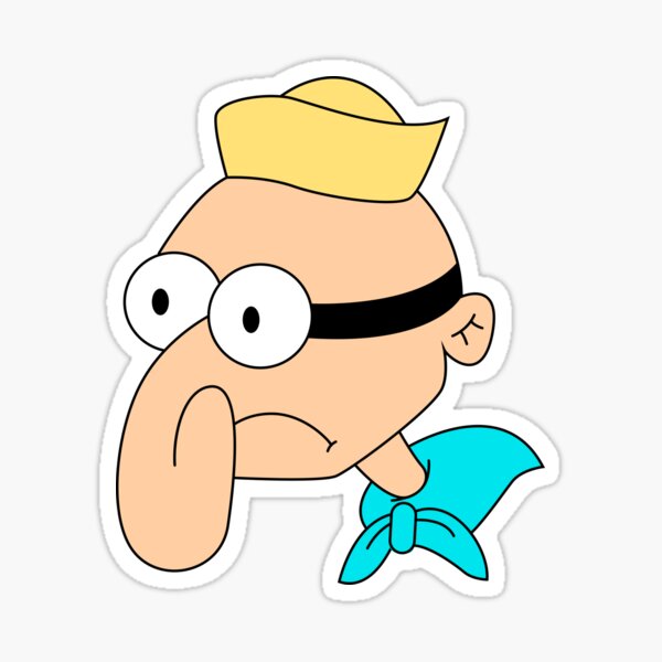 Barnacle Boy Stickers | Redbubble