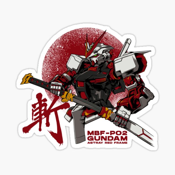 "Astray Red Frame" Sticker for Sale by svthyp | Redbubble