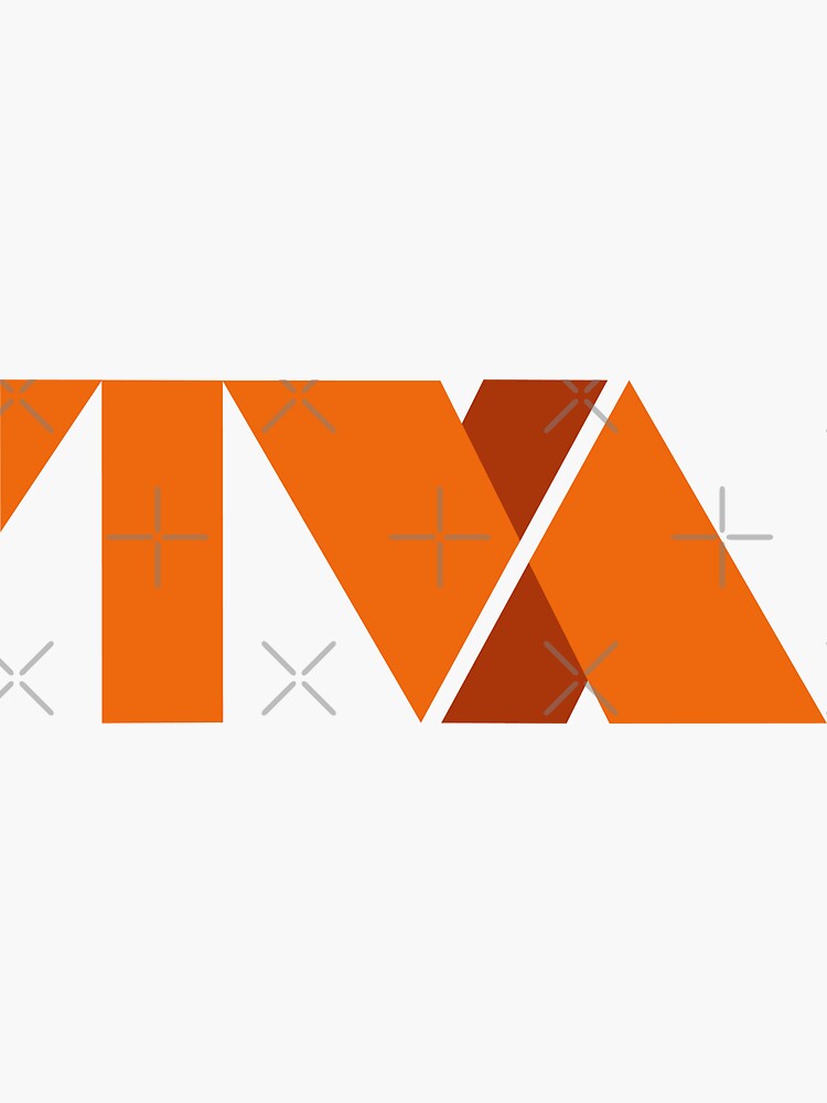 "TVA logo orange - Time Variance Authority " Sticker for Sale by aaaxel ...