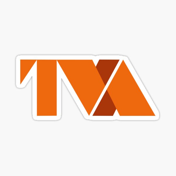 "TVA logo orange - Time Variance Authority " Sticker for Sale by aaaxel ...