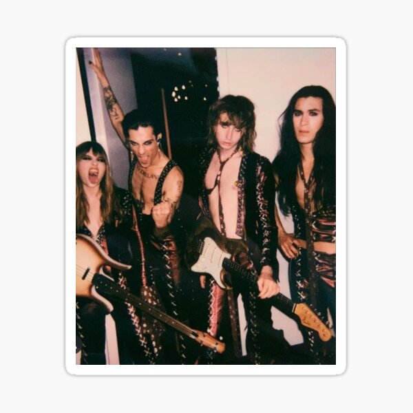 "Maneskin" Sticker for Sale by FriendlyMango | Redbubble