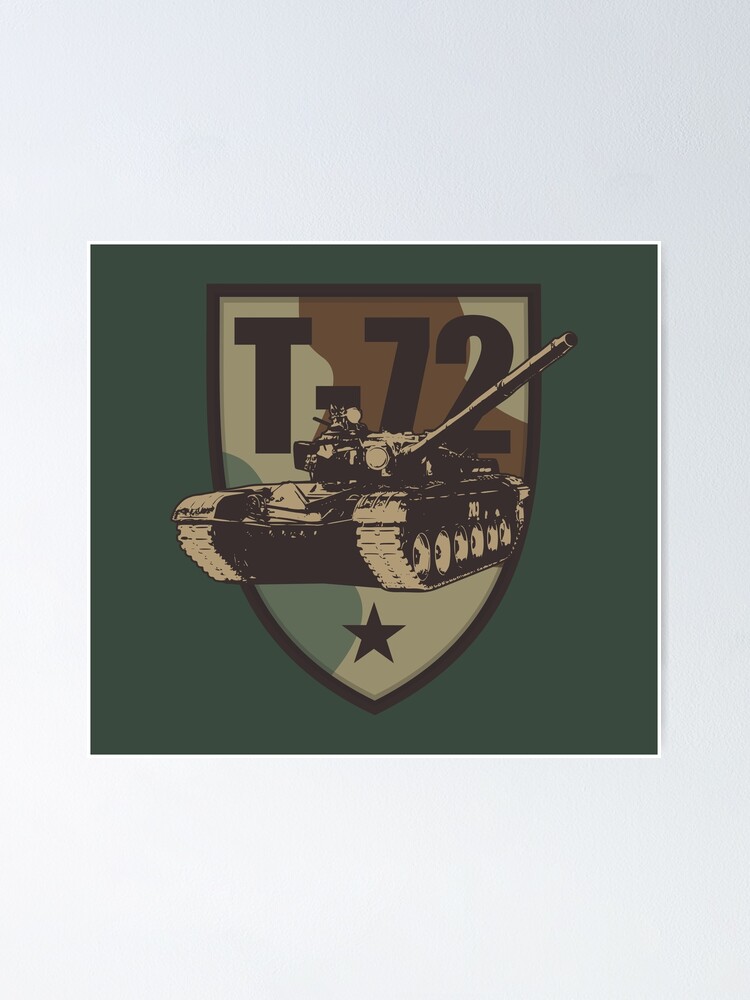 "T-72 Tank Patch" Poster for Sale by FireMission45 | Redbubble