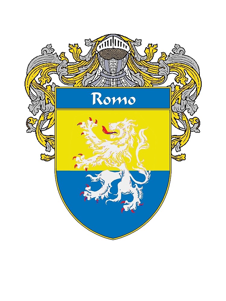 "Romo Coat of Arms/Family Crest" Art Print by carpediem6655 | Redbubble