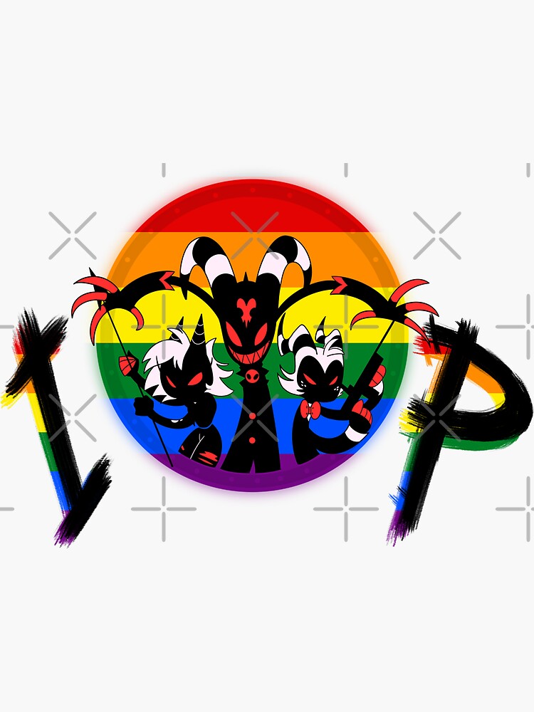 "PRIDE I.M.P. Immediate Murder Professionals logo (pride on white ...