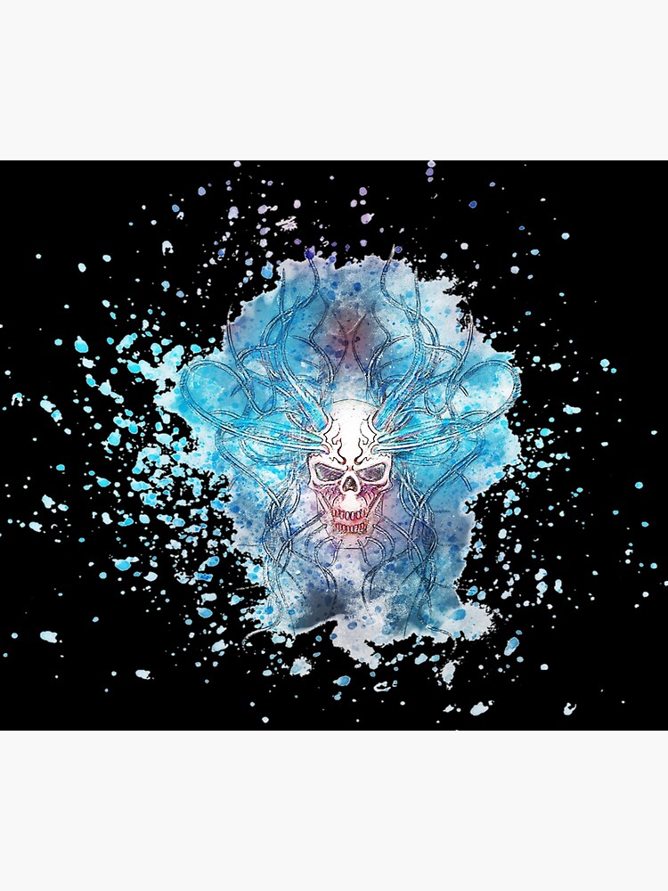 "Blue bones " Sticker for Sale by ZantinsPick | Redbubble