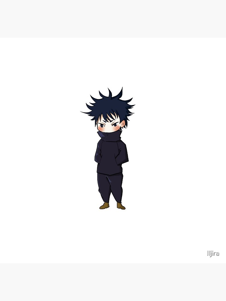 "Jujutsu Kaisen - Chibi Megumi Fushiguro" Pin by Iljira | Redbubble