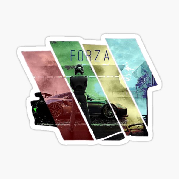 "Forza" Sticker for Sale by innyawindow | Redbubble
