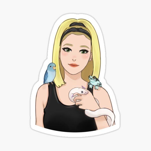 "Morgan" Sticker by meruesan | Redbubble