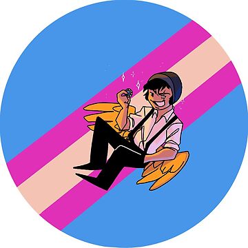 "Quackity Trans Pride" Pin for Sale by friccafracc | Redbubble