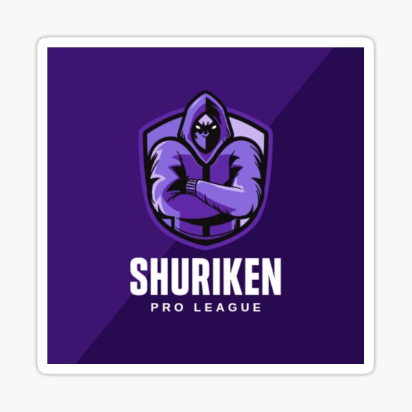 "SHURIKEN" Sticker for Sale by Yazaki | Redbubble