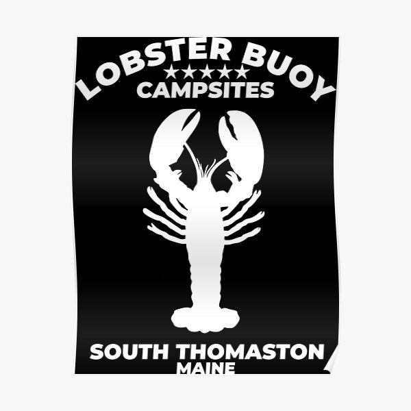 "LBC Lobster 2" Poster by ShopLobsterBuoy | Redbubble