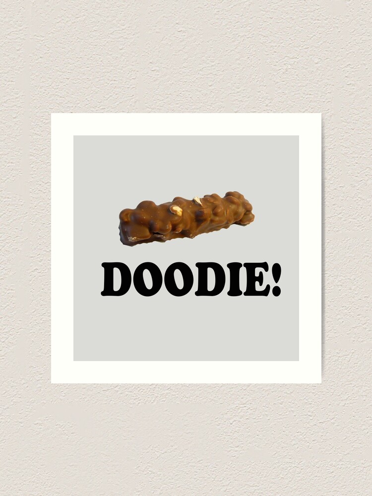 "Caddyshack Quote - Chocolate Bar - Doodie!" Art Print by movie-shirts ...