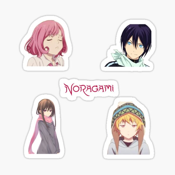 "Noragami STICKERS and MAGNETS" Sticker for Sale by Chanwooirl | Redbubble