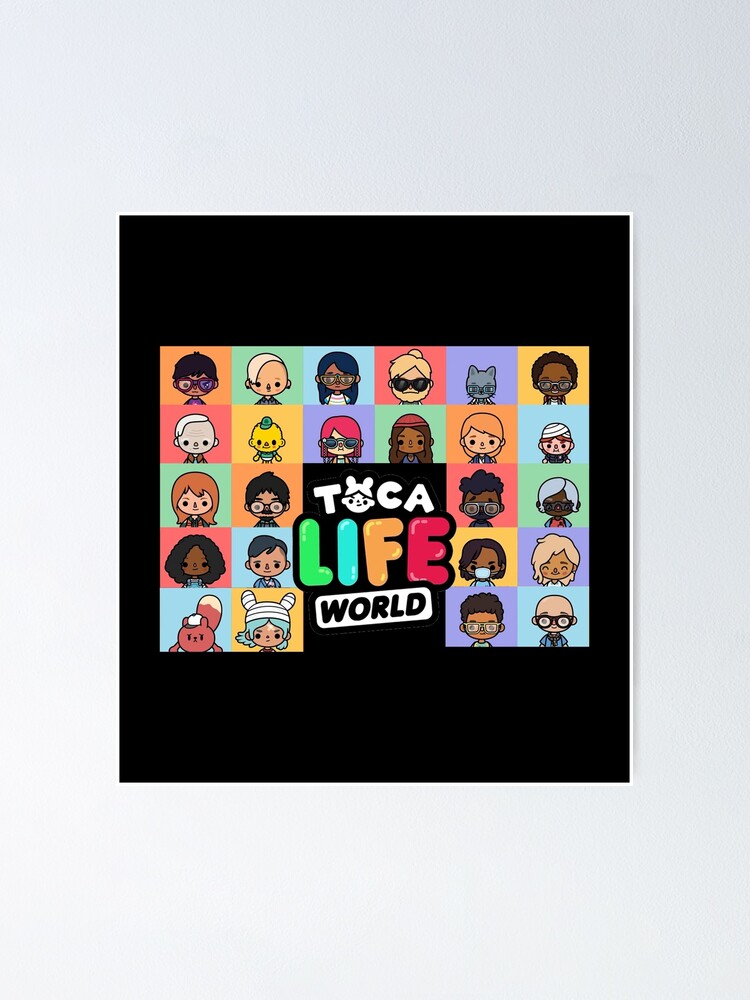"toca life world" Poster by storented16 | Redbubble