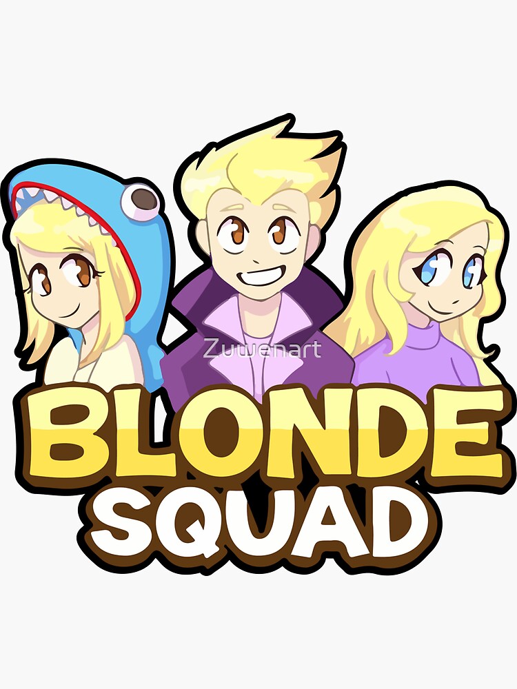 "Blonde squad inquisitormaster" Sticker for Sale by Zuwenart | Redbubble