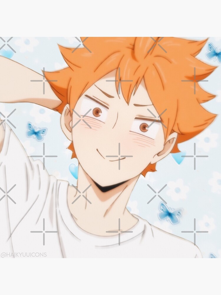 "Blue Haikyuu!! Hinata Shoyou" Art Print for Sale by haikyuuicons ...