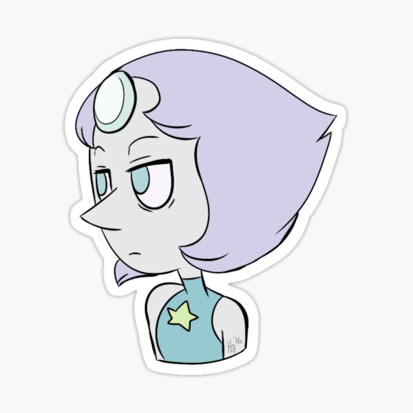 "Pearl" Sticker for Sale by kazooie | Redbubble
