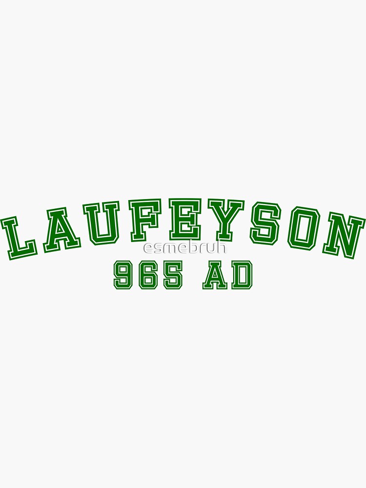 "laufey" Sticker for Sale by esmebruh | Redbubble