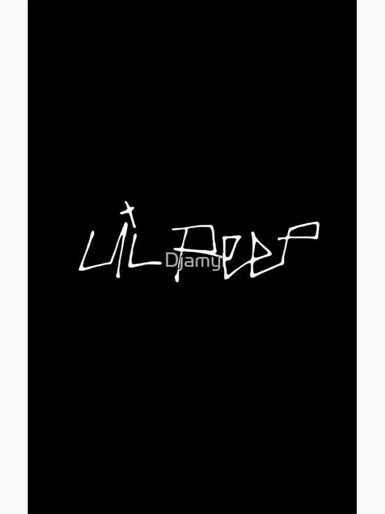"lil peep signature" Sticker by Djamyl | Redbubble