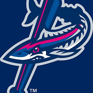 "Pensacola Blue Wahoos" Sticker for Sale by nihedstore | Redbubble