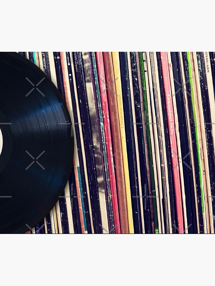 "Classic Rock Vinyl Records" Throw Blanket for Sale by TJoker99 | Redbubble