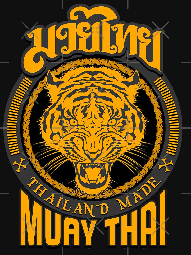 "tiger sagat muay thai thailand martial art logo" Lightweight ...