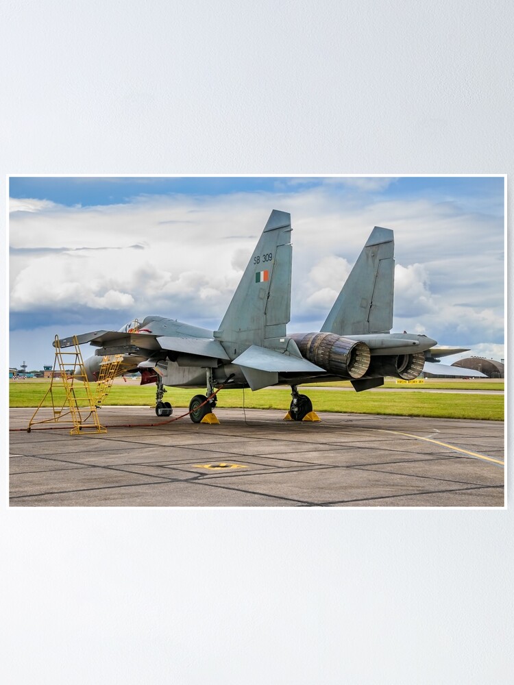 "Sukhoi Su-30MKI "Flanker-F" SB309" Poster by oscar533 | Redbubble