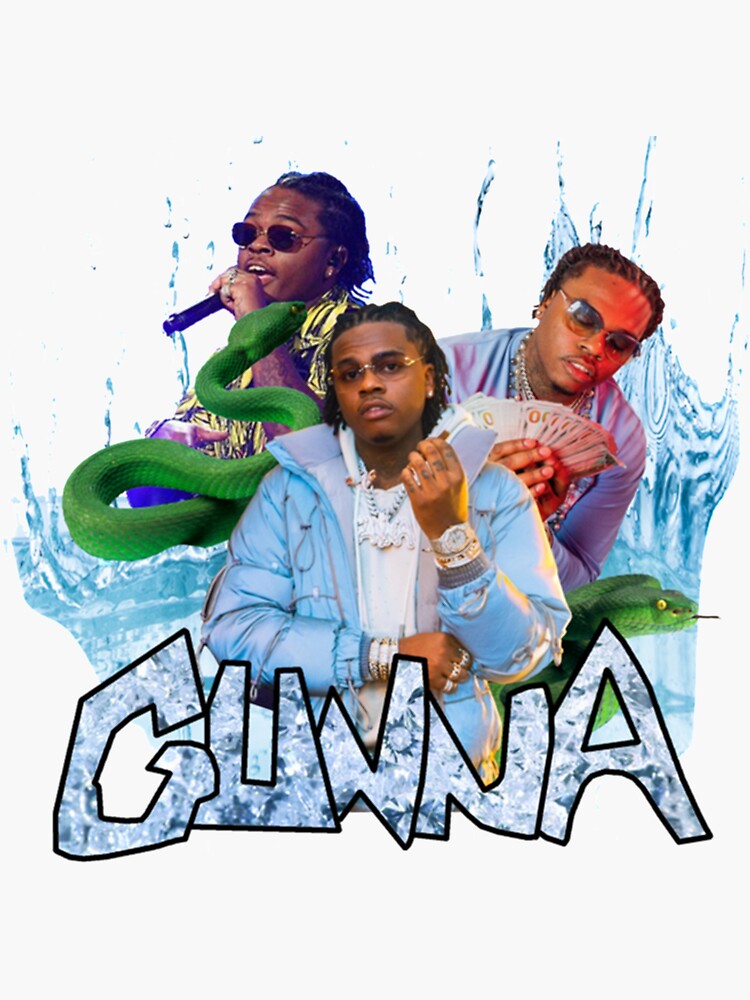 "Gunna vintage hip-hop" Sticker for Sale by Maxtanton | Redbubble