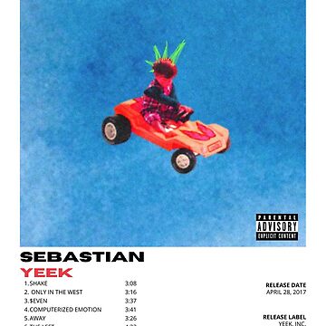 "Yeek, Sebastian album" Poster for Sale by daphnewolff | Redbubble
