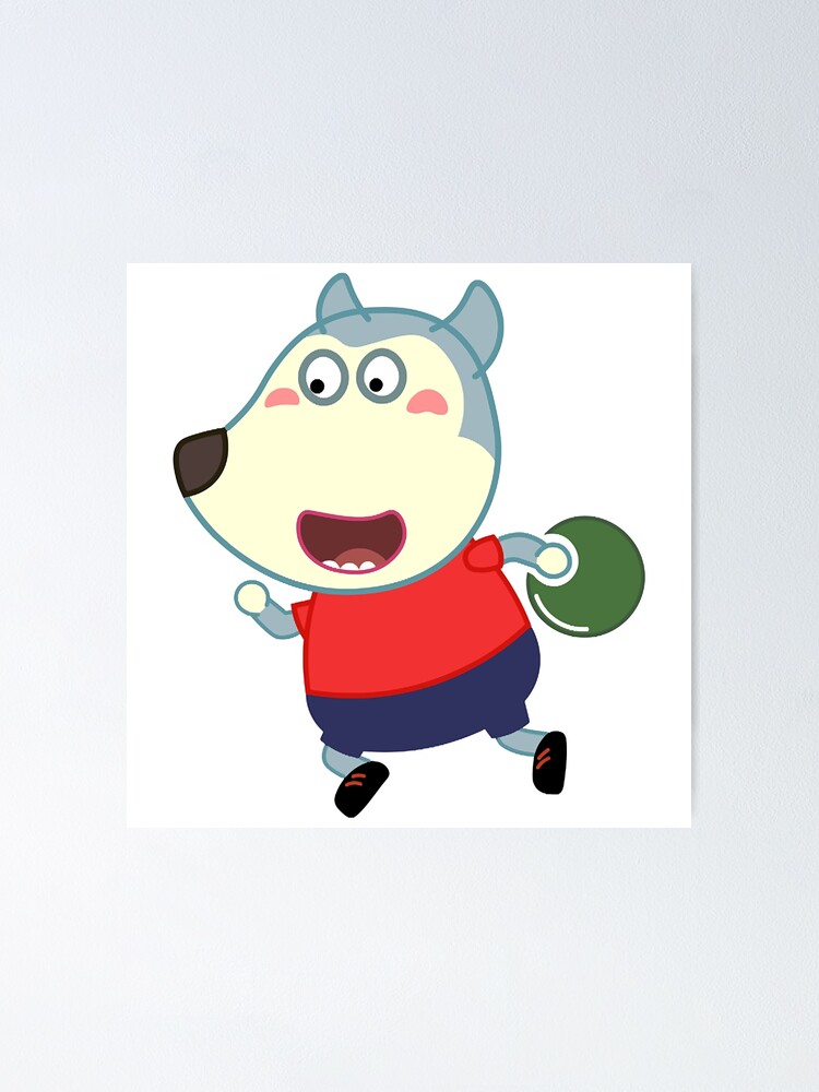 "Wolfoo " Poster for Sale by ChauBall | Redbubble