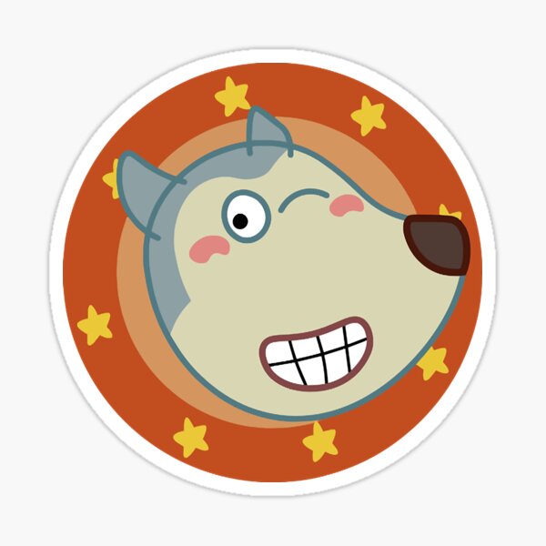 "Wolfoo " Sticker for Sale by ChauBall | Redbubble