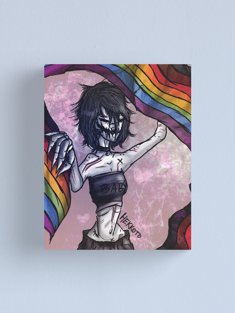"Pride Month uwu" Canvas Print for Sale by Hekkoto | Redbubble