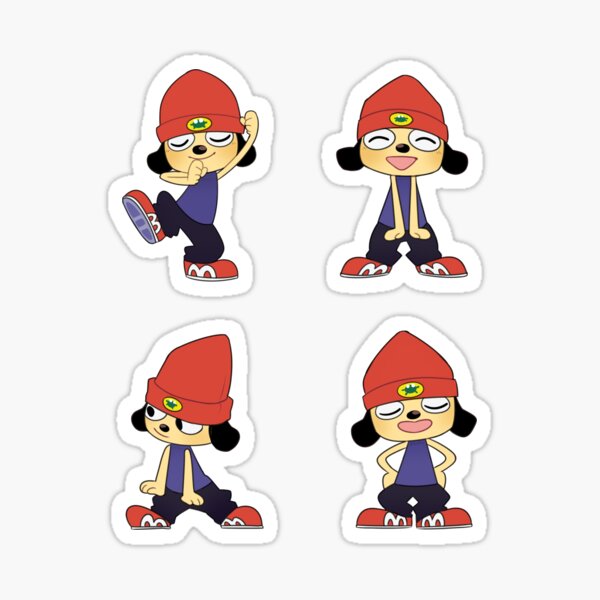 Parappa The Rapper Stickers | Redbubble