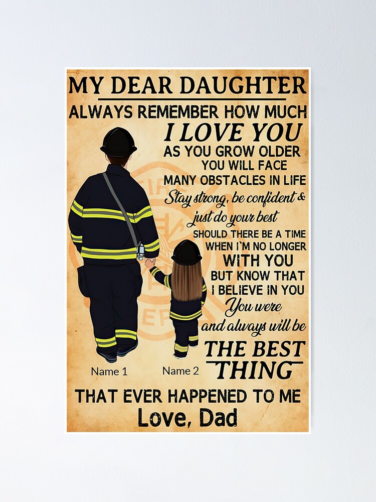 Firefighter Daughter Quotes Congrats To My Daughter, Andrea Amoroso.