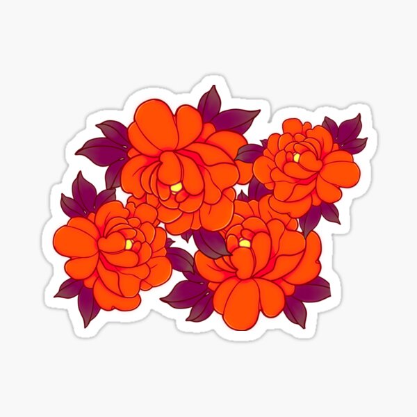 "Bloom" Sticker for Sale by atomicspider | Redbubble