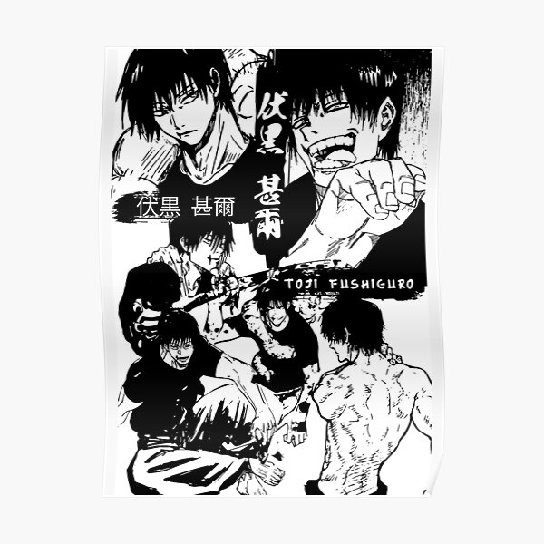 Toji Fushiguro Posters | Redbubble