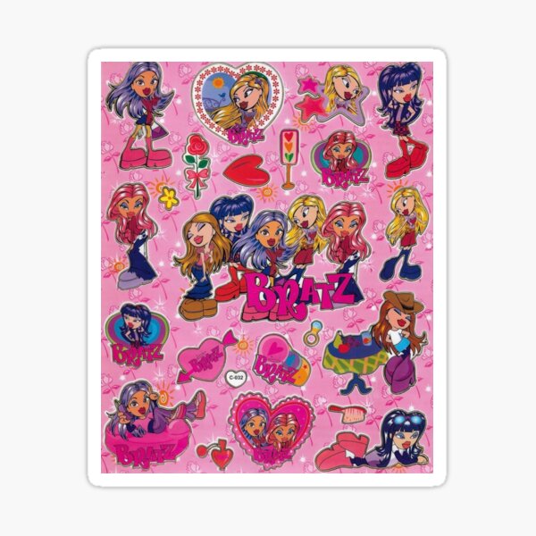 "bratz " Sticker for Sale by sophiale10 | Redbubble