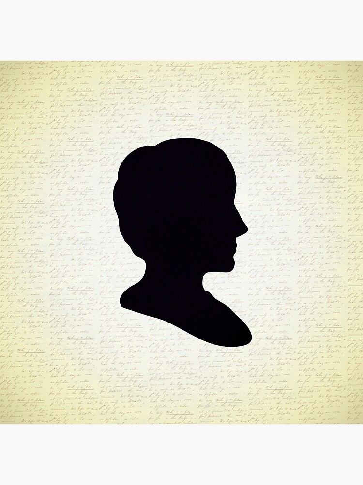 "Ada Lovelace Silhouette " Art Print for Sale by aubergdesigns | Redbubble