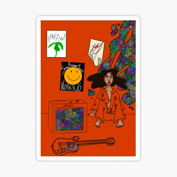 "Creative Flow" Sticker by Tripyygirlart | Redbubble