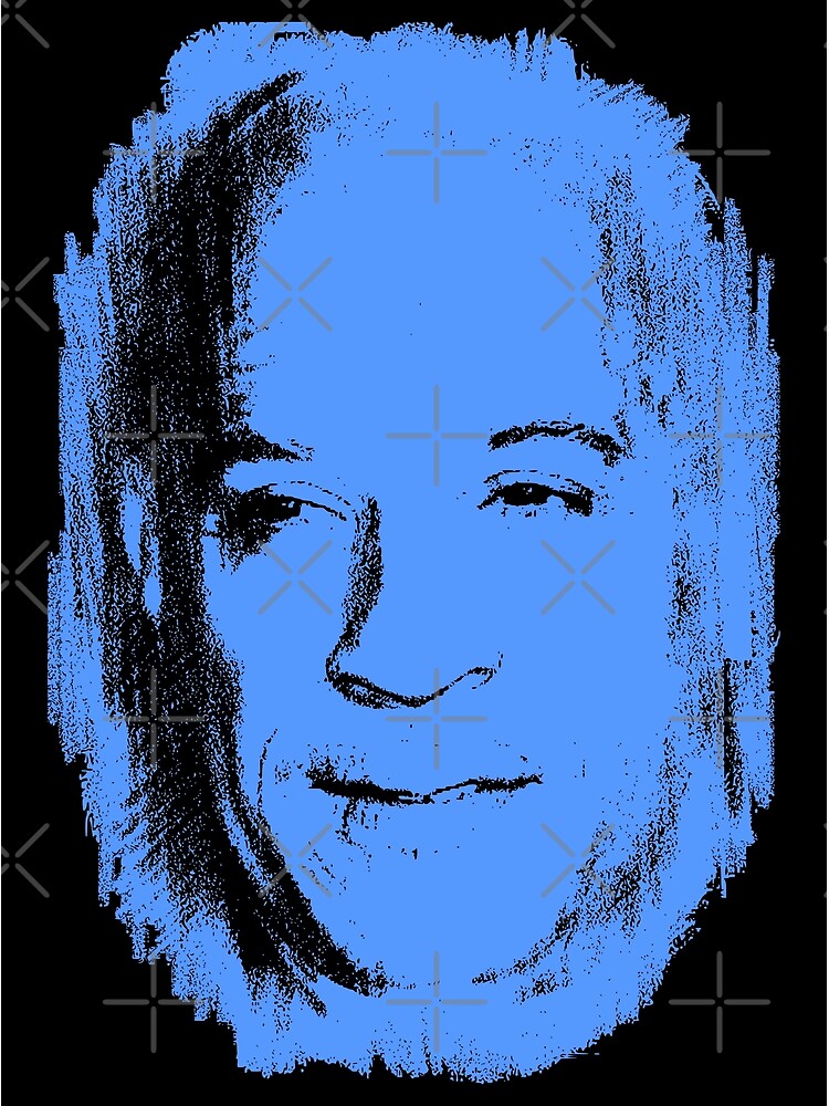 "Vin Diesel Blue Print, Vin Diesel T-Shirt Design, Vin Diesel T Shirt ...