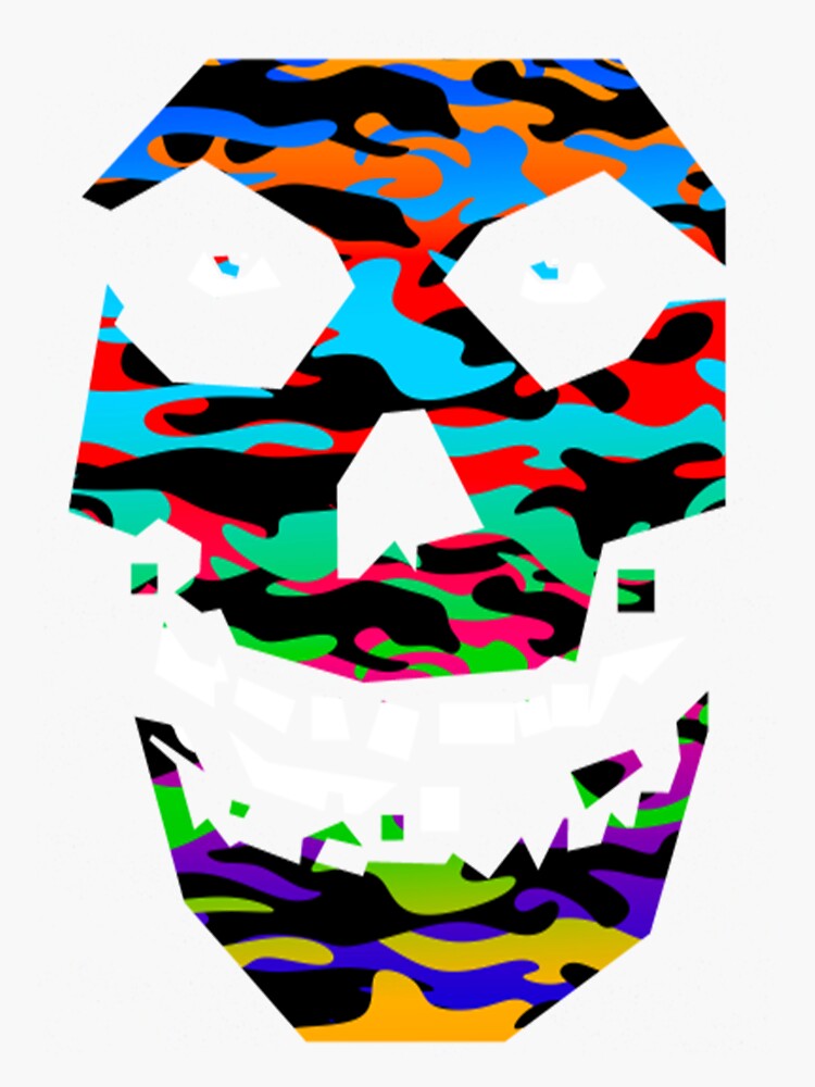 "Crimson Ghost T-Shirtcrimson ghost super camo" Sticker for Sale by ...