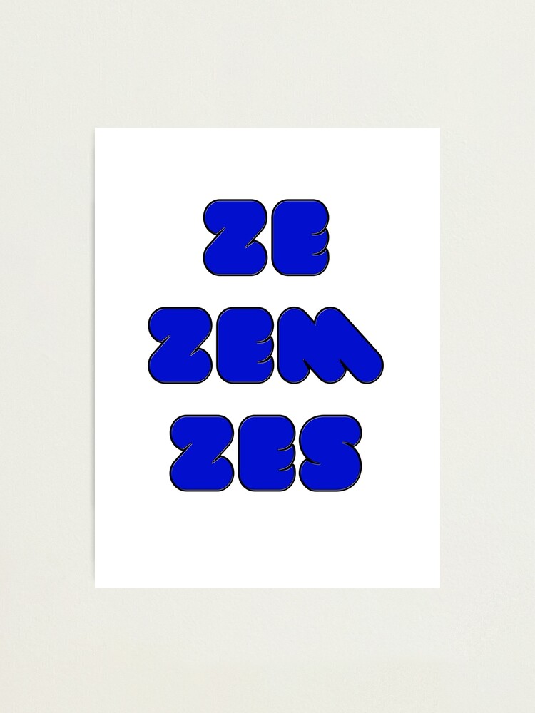 Lámina fotográfica «pronombres: ze / zem / zes» de omoriley | Redbubble