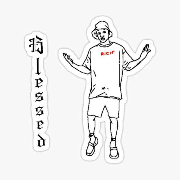 "Dance a rich man" Sticker for Sale by JOYBOYCO | Redbubble