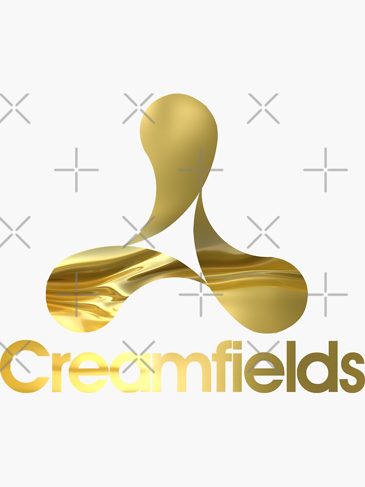 "Creamfields festival oro edition - original design" Sticker for Sale ...