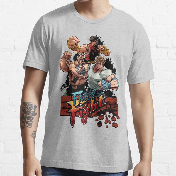 "Final Fight" T-shirt for Sale by huesitos1977 | Redbubble | capcom t ...