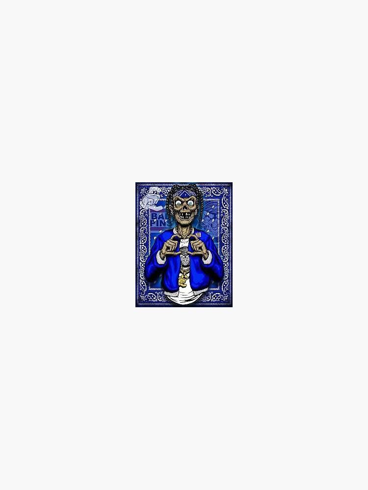 "Crip Bandana" Sticker for Sale by JenstheBoyy | Redbubble