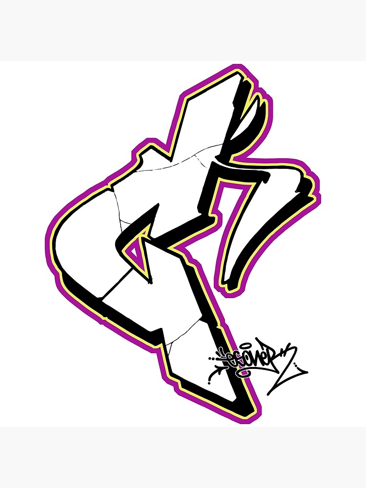 "LETTER C BY ESONE URBAN GRAFFITI STREET STYLE " Art Board Print for ...