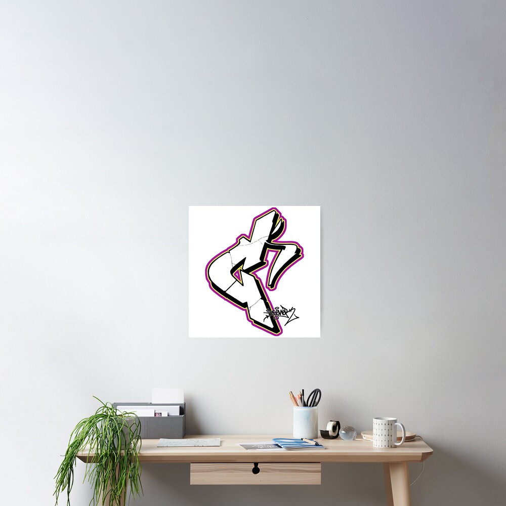 "LETTER C BY ESONE URBAN GRAFFITI STREET STYLE " Art Board Print for ...